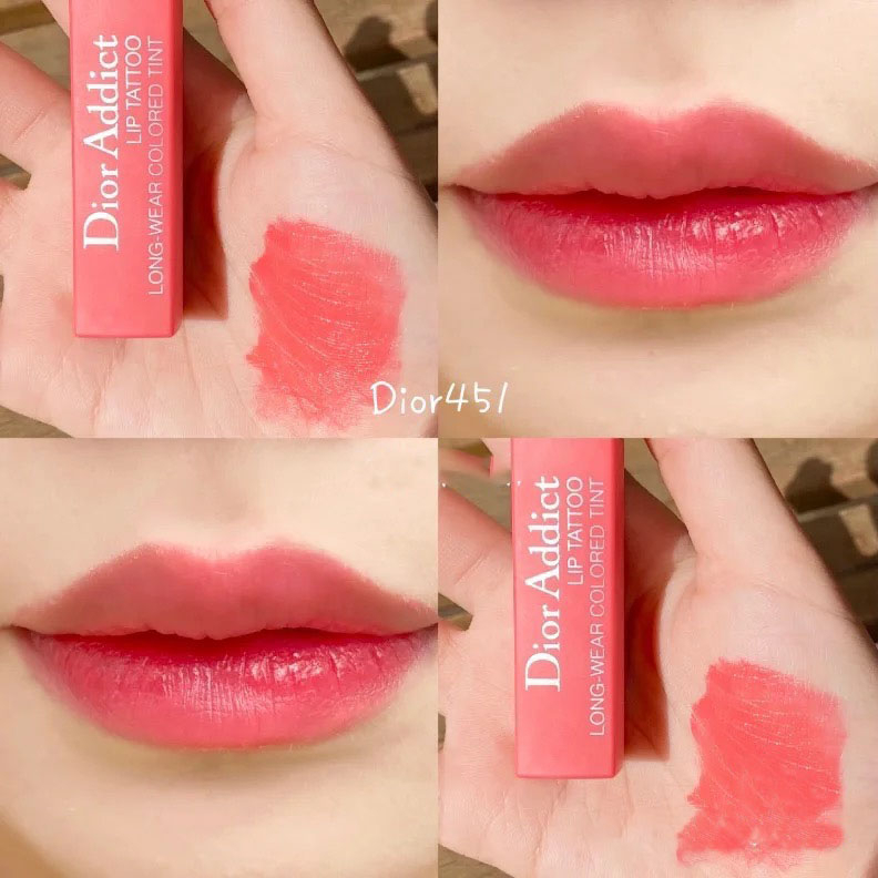 Jual DIOR Addict Lip tint Hydrating no-transfer lip tint 5ml/0.16 oz D.i.o.r Addict Lip Tint New ...