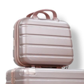 Jual B68 KOPER 14 INCH Beauty case - Make up suitcase - PC ABS ...
