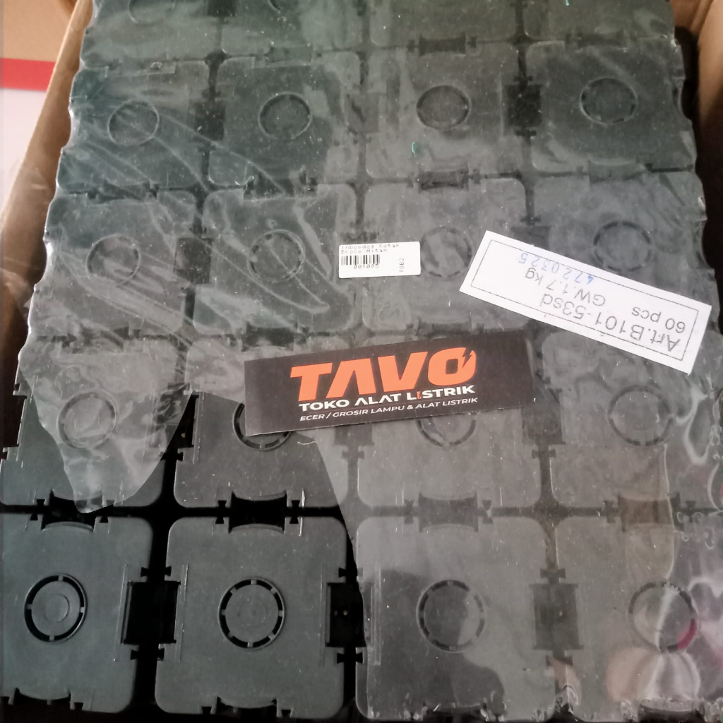 Jual INBOWDUS IB-DUS \INBOW BOX HITAM 1 GANG PERSEGI MODEL PANA_SONIC ...