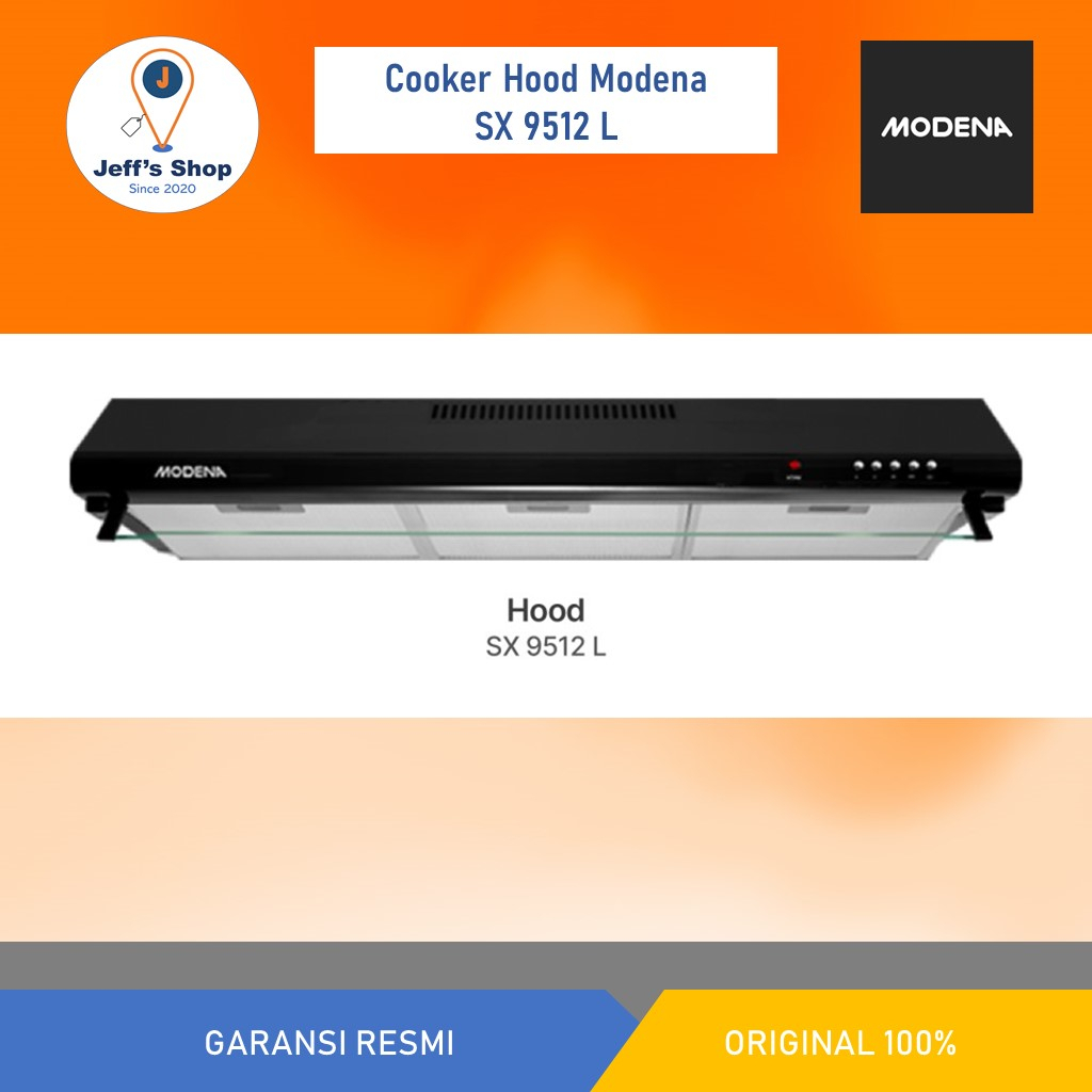 Jual Modena Cooker Hood SX 9512 L | Shopee Indonesia