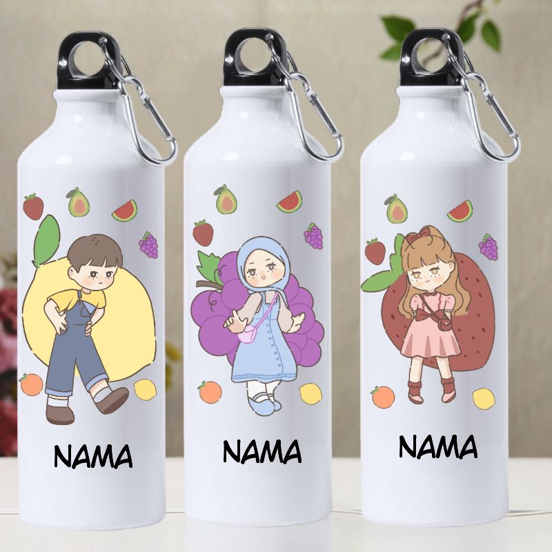 Jual Hampers Botol Minum Custom Nama/Hadiah Botol Minum Sport Dan ...
