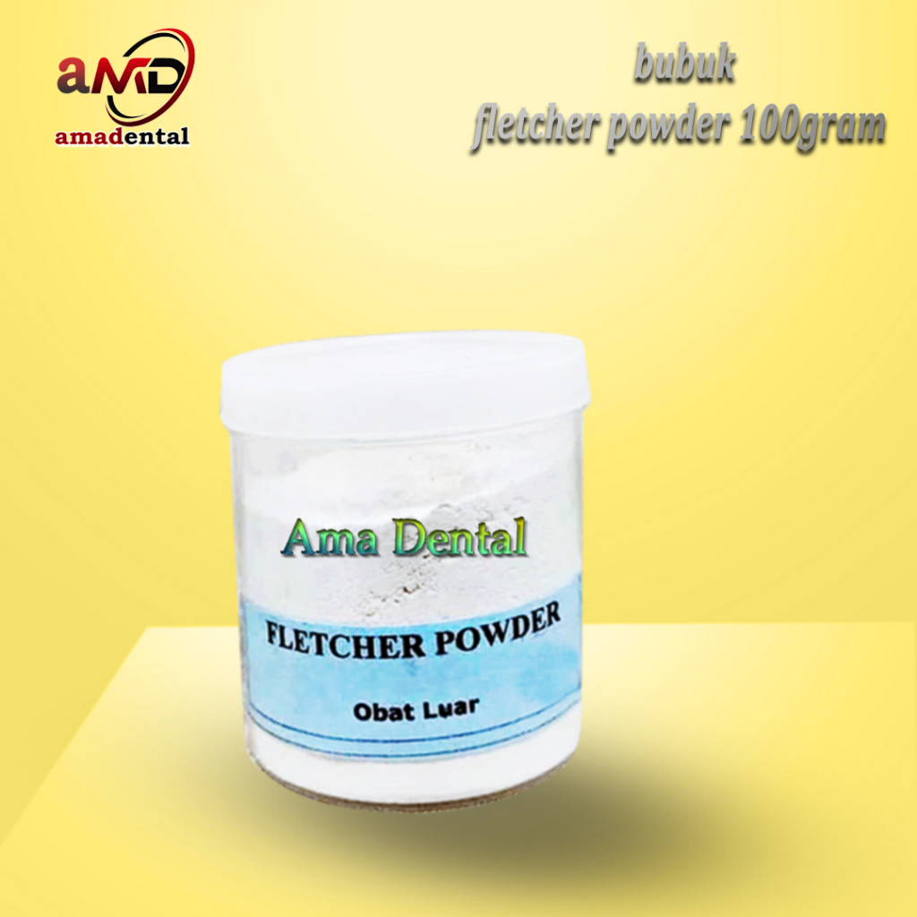 Jual Bubuk fletcher Powder isi 100gram Bahan tumpatan sementara ...