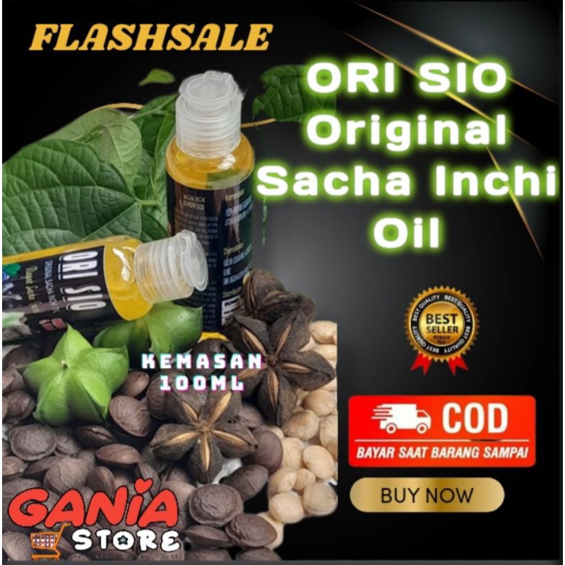 Jual Minyak Sacha Inchi(ORISIO) original murni sacha inchi oil kemasan ...