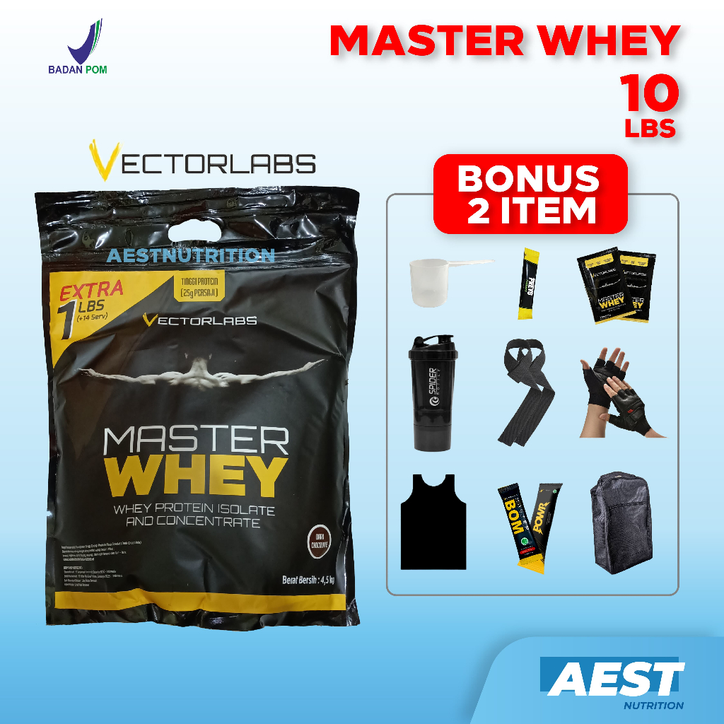 Jual Vectorlabs Master Whey 10 lbs Susu Protein Whey Isolate ... Jual Vectorlabs Master Whey 10 lbs Susu Protein Whey Isolate ...
