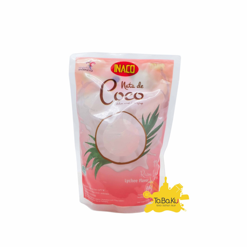 Jual Inaco Nata De Coco Lychee 360gr | Shopee Indonesia