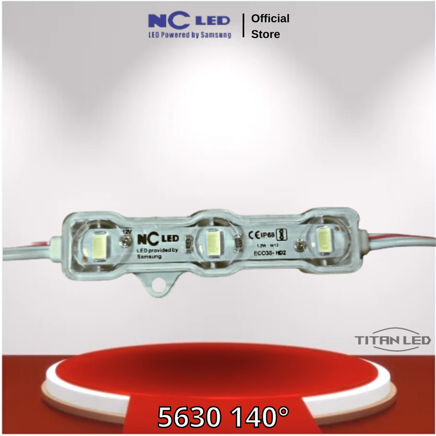 Jual [ISI 50PCS] Lampu NCLED SAMSUNG LED Modul Strip 3 Mata 5630 CLR 1 ...
