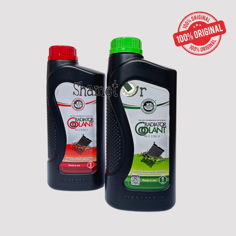 Jual Air Radiator Coolant Megacool 1 Liter | Shopee Indonesia
