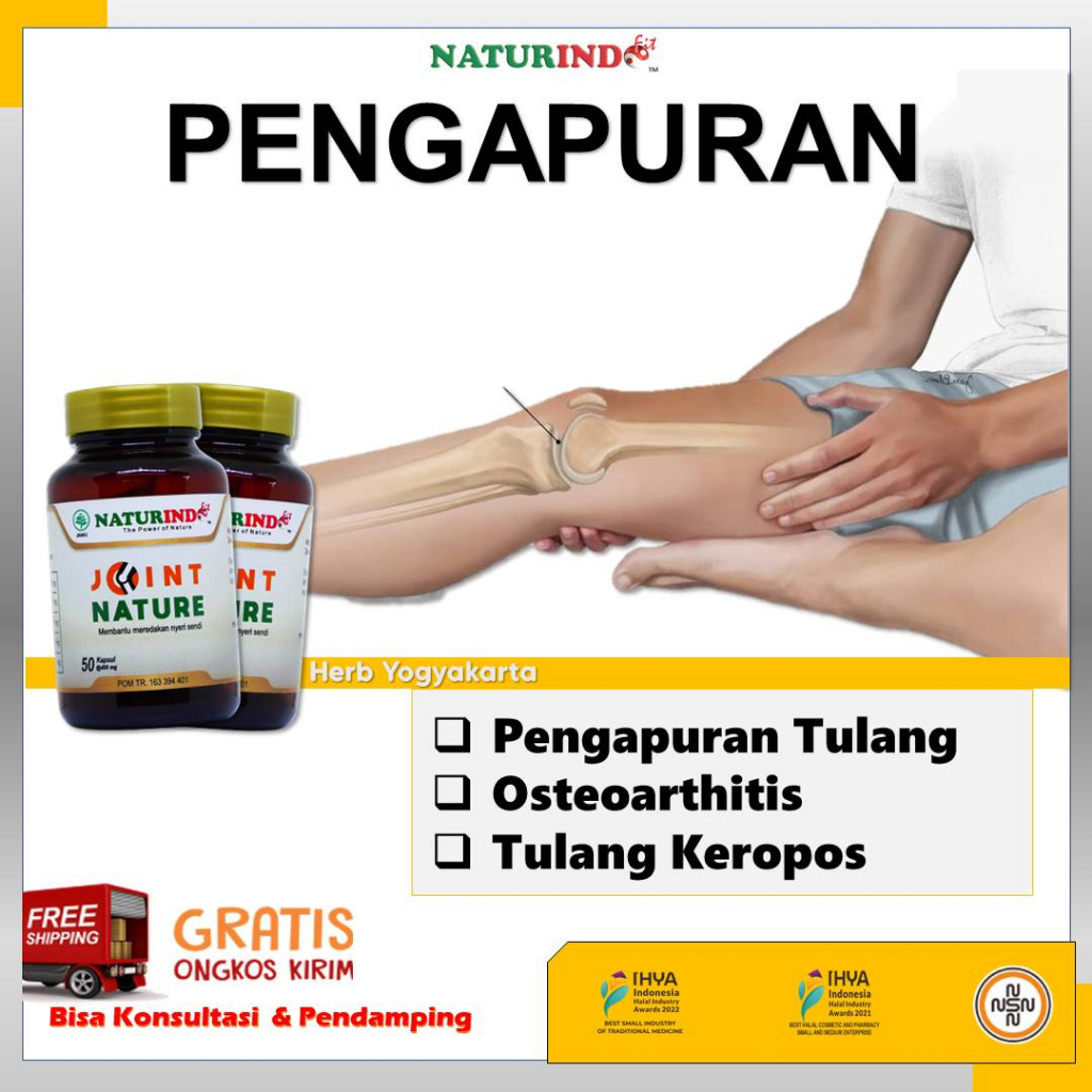 Jual Obat Pengapuran Osteoporosis Pengeroposan Tulang Persendian Joint ...