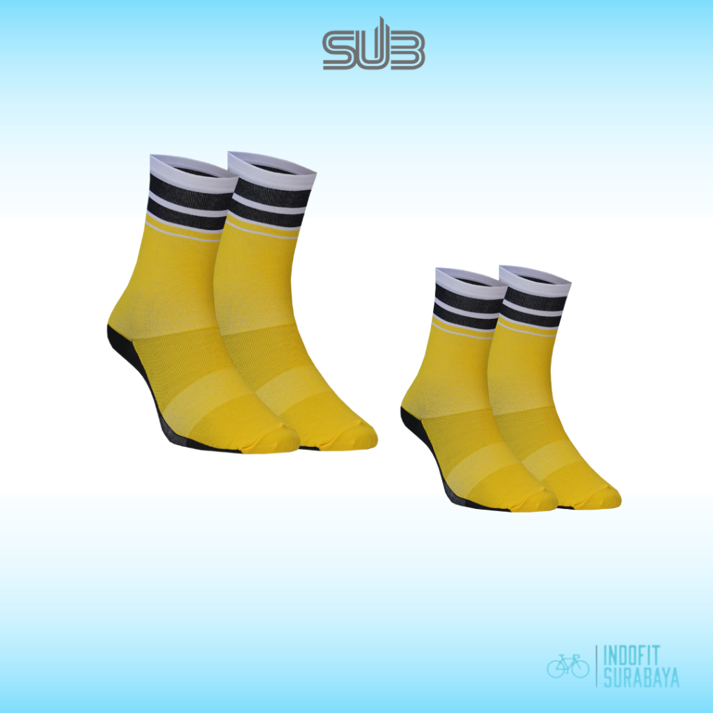Jual Socks Sub Jersey Grand Tour Mont Ventoux Yellow Kaos Kaki Kuning Gowes Subjersey | Shopee ...