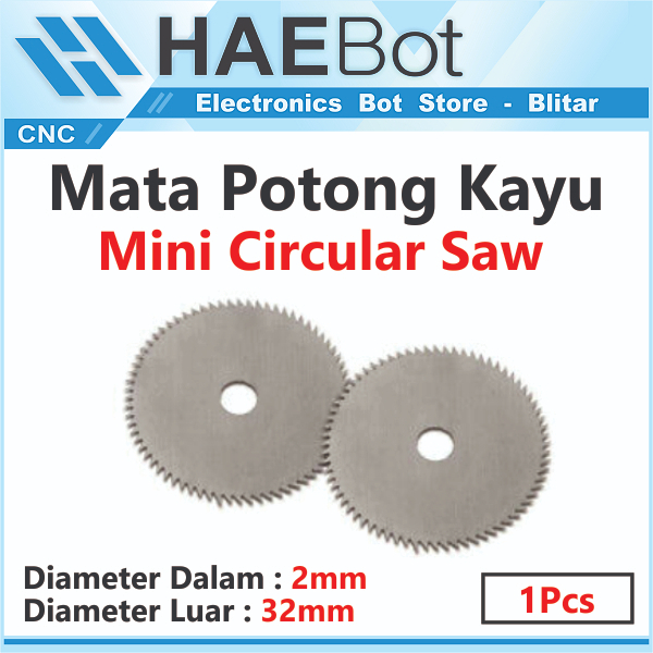 Jual [HAEBOT] Mata Potong Gergaji Kayu Gerinda Mini Grinder Pisau 32mm ...