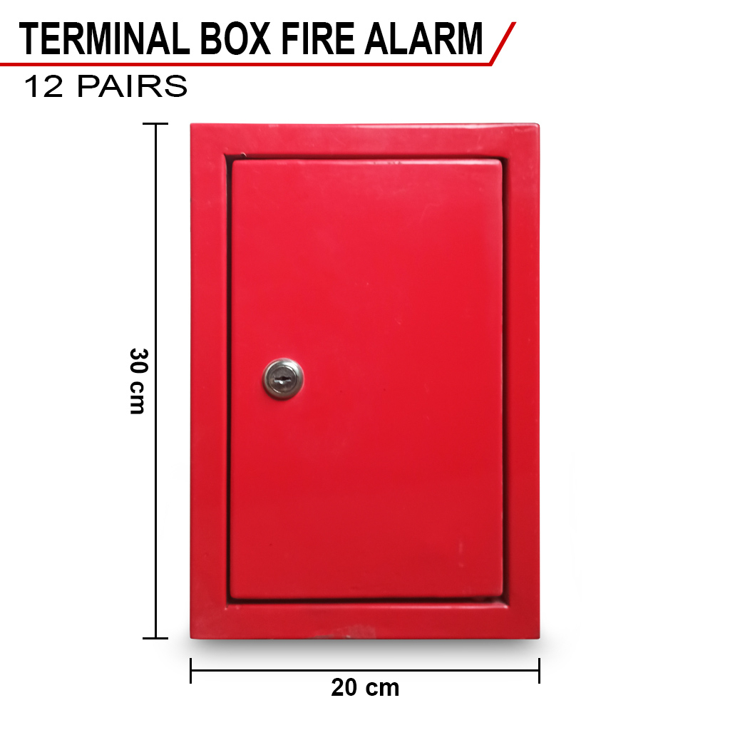 Jual Terminal Box Fire Alarm 12 Pair - 20 x 10 x 30 cm - Powder Coating ...