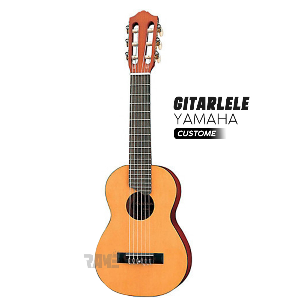 Jual (COD) Gitarlele Akustik Gitar Klasik murah Senar nylon nilon 6 ...