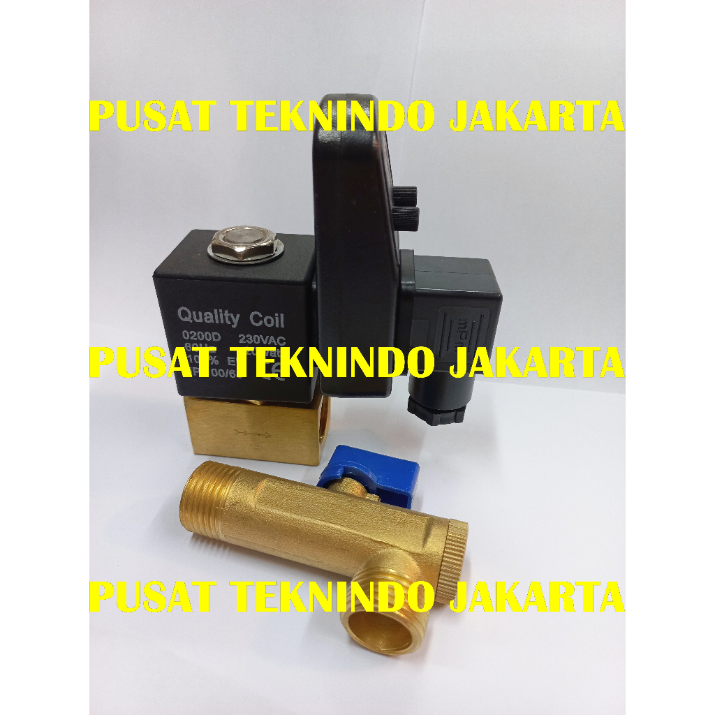 Jual SOLENOID VALVE TIMER / AUTO DRAIN VALVE 16KG AC230V 1/2" PUT220-15 ...
