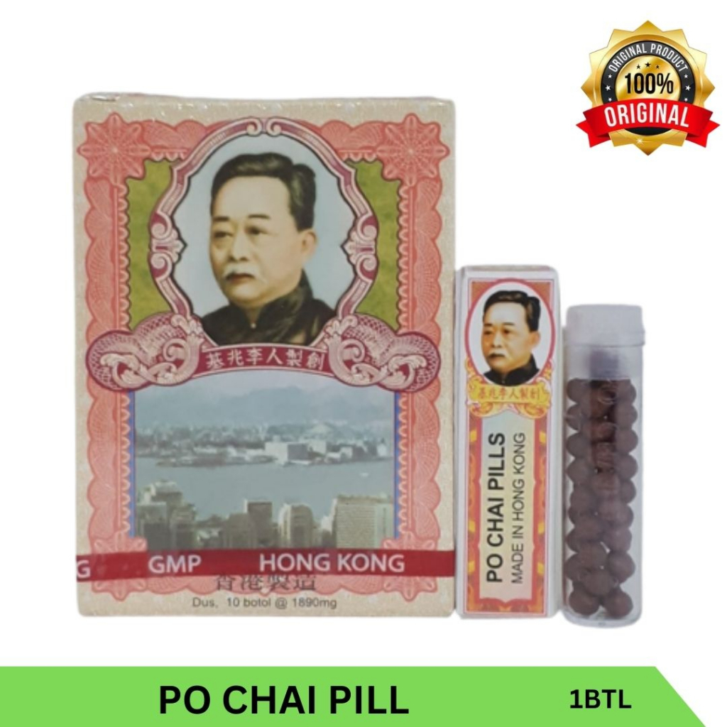 Jual Po Chai Pills Isi 1 kotak kecil Obat Sakit Perut | Shopee Indonesia