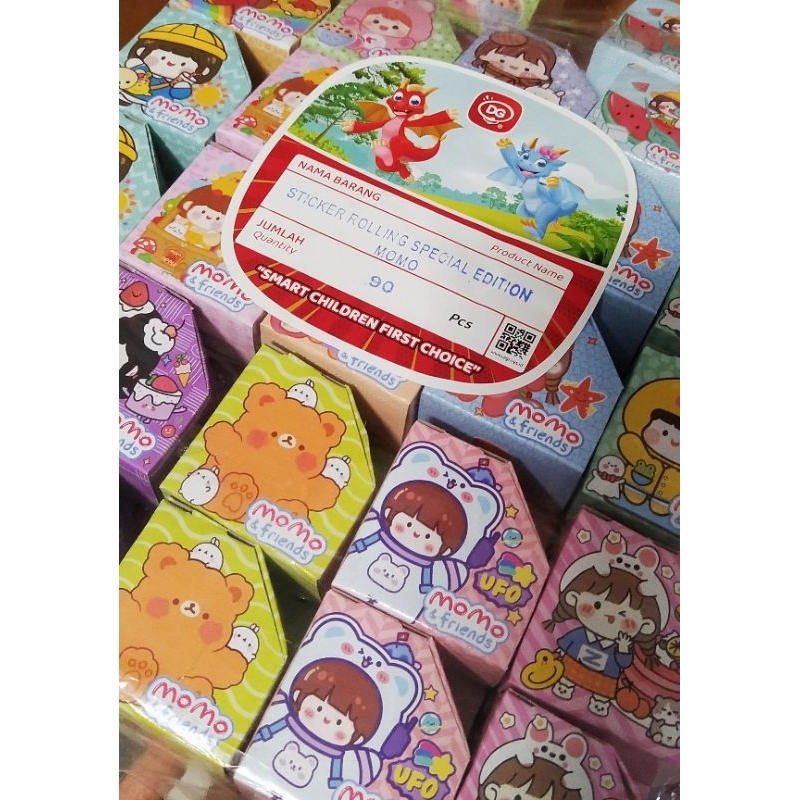 Jual STIKER MOMO ROLL SPECIAL EDITION MOMO | Shopee Indonesia