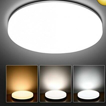 Jual Lampu Hias Led Ceiling Plafon 24 Watt 3000K+ 6500K 3 Warna Cahaya ...