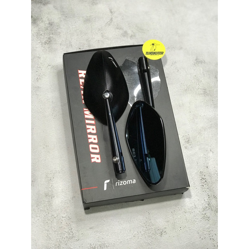 Jual R Rizoma Mirror / Kaca Spion Racing Radial CNC Universal | Shopee ...