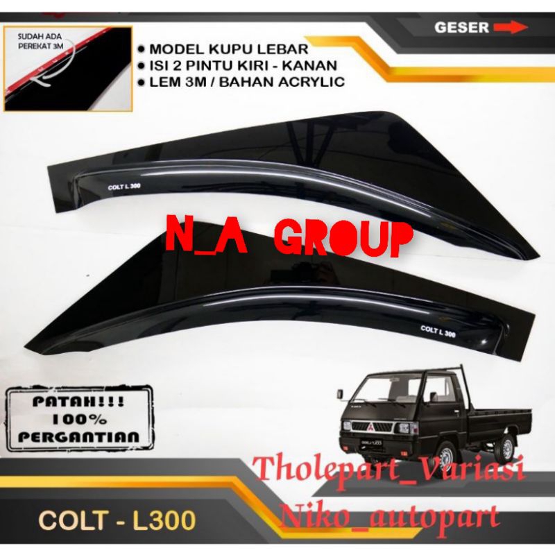 Jual TALANG AIR MOBIL L300 PICKUP/BOX MODEL LEBAR KUPU-KUPU | Shopee ...