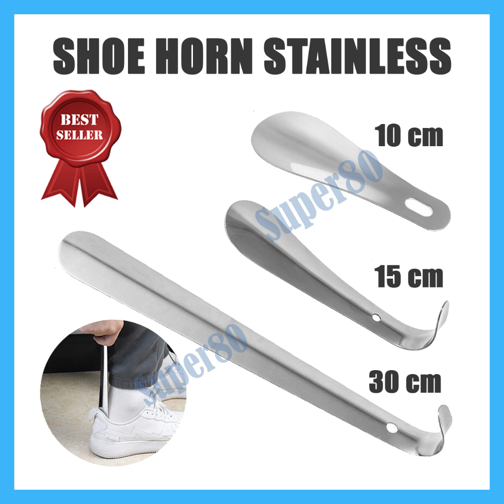 Jual Sendok Sepatu Stainless Alat Bantu Pakai Shoe Horn Shoes Spoon ...