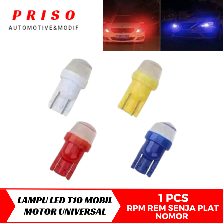 Jual Lampu Led T10 W5W RPM Rem Stop Senja Mundur Sein Plat nomor Jelly ...