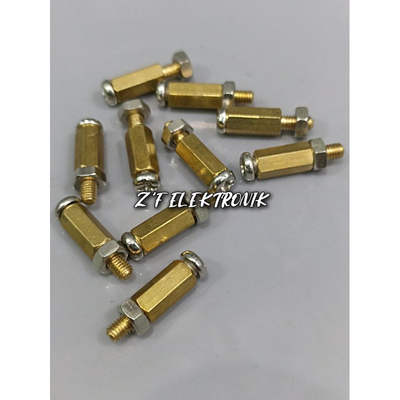 Jual SPECER 1CM BAUT PCB 1CM GOLD. 1PCS | Shopee Indonesia