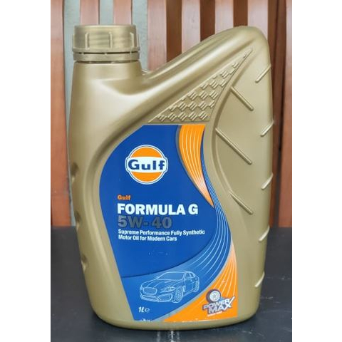 Jual Gulf Formula G 5w40 Fully Synthetic API SN 1 Liter | Shopee Indonesia
