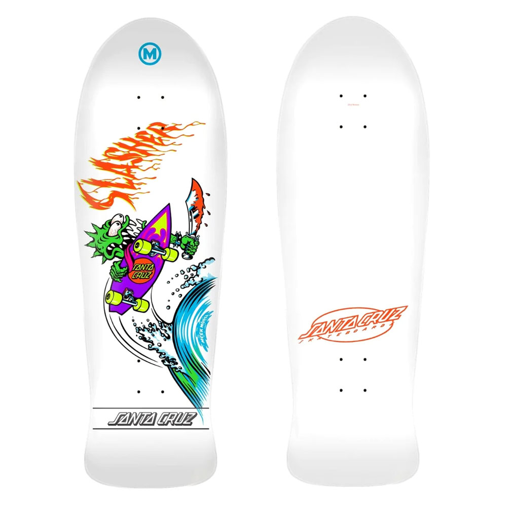 Jual Santa Cruz 10.1in x 31.13in Mk OG Slasher Reissue Deck | Shopee ...