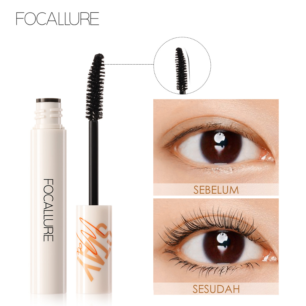 Jual FOCALLURE Volumezing Mascara waterproof kosmetik mata - Maskara ...
