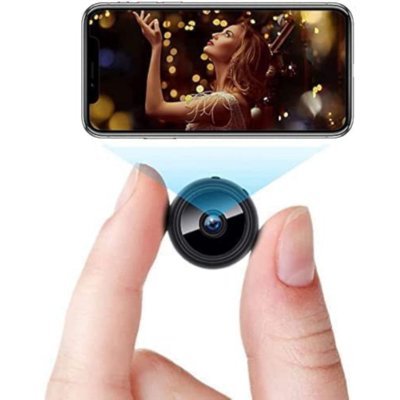 Jual Mini WiFi IP Camera Kamera Keamanan CCTV Wide Angle Nightvision ...