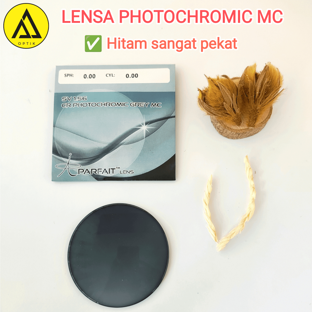 Jual Lensa Kacamata Photochromic Grey MC Parfait NORMAL / PLUS / MINUS ...