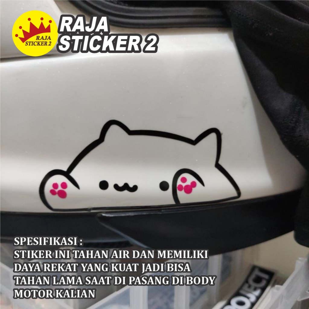 Jual Sticker stiker cutting bongo cat | Shopee Indonesia