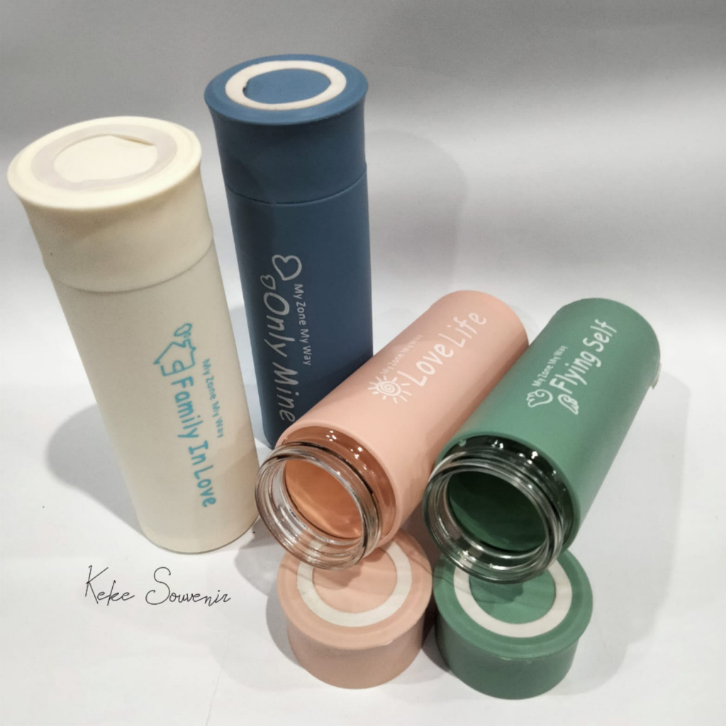 Jual Promo Grosir Termurah 1 Pcs Botol Minum Kaca My Way Import Cantik ...