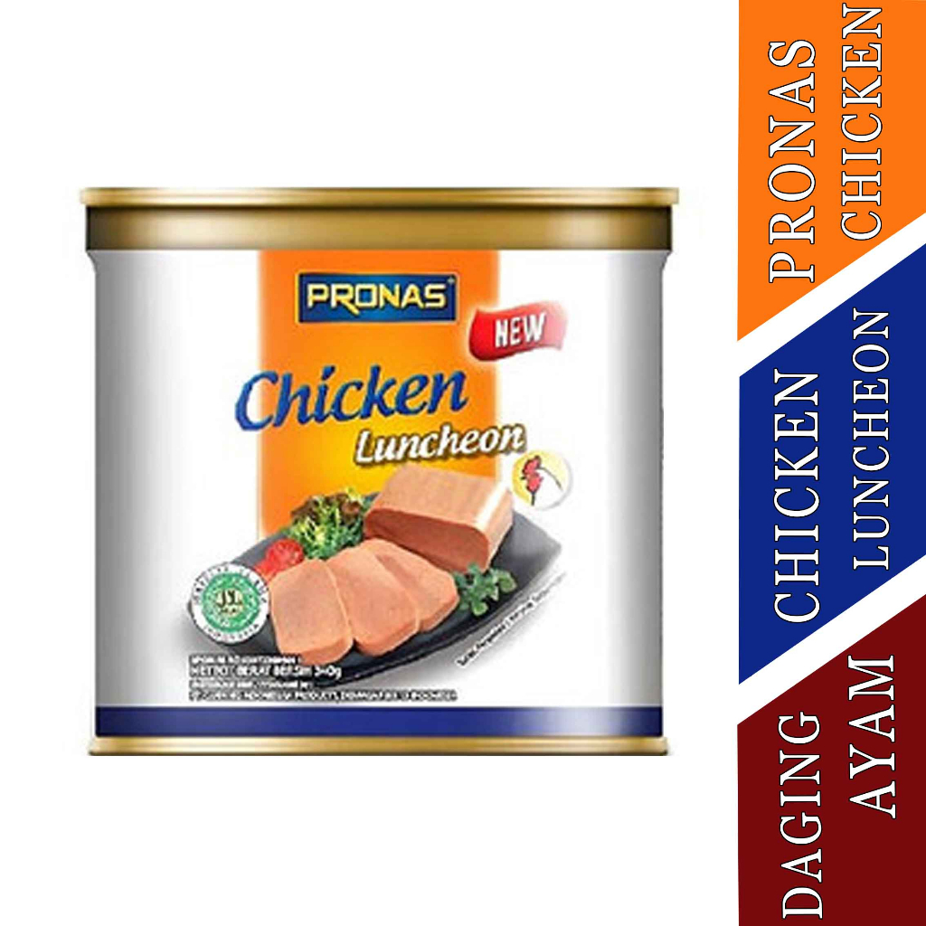 Jual Kornet Pronas - Chicken Luncheon - Daging Ayam -340g | Shopee ...