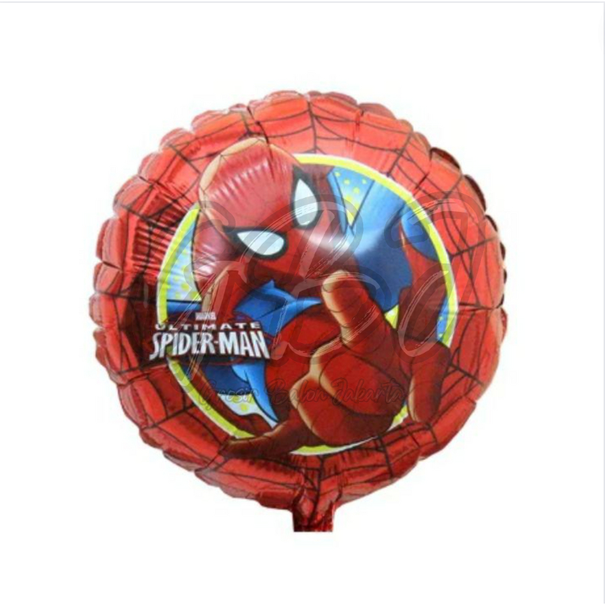 Jual Balon Foil BULAT Superhero (Avengers, Marvel, Spiderman, Captain ...
