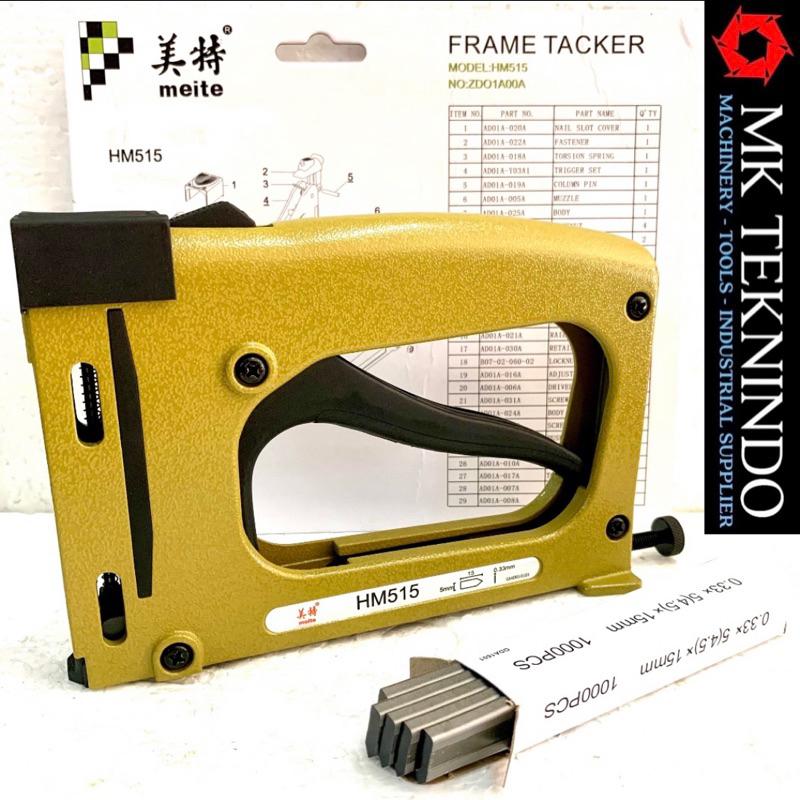 Jual Meite HM 515 Flexi Point Gun Manual HM515 Paku Bingkai Figura ...