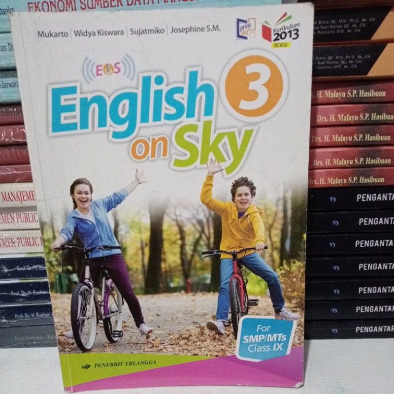 Jual ENGLISH ON SKY KELAS 3 SMP PENERBIT ERLANGGA | Shopee Indonesia
