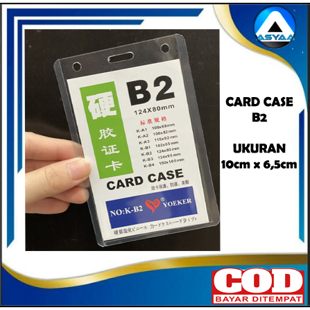 Jual Card case B2 Mika panitia ukuran B2 | Shopee Indonesia