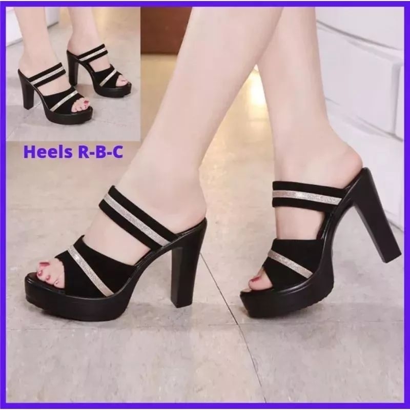 Jual high heels tumit/Sepatu hak tinggi 7cm (RBC) | Shopee Indonesia
