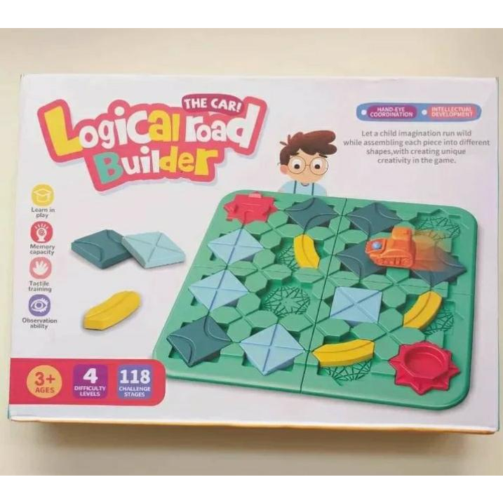 Jual Logical Road Builder Brain Game Mainan edukatif | Shopee Indonesia