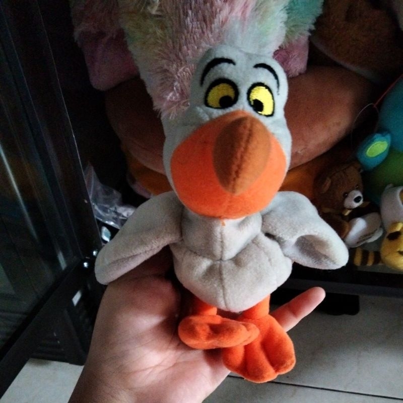 Jual boneka kecil hewan animal burung putri Ariel Disney princess bird ...