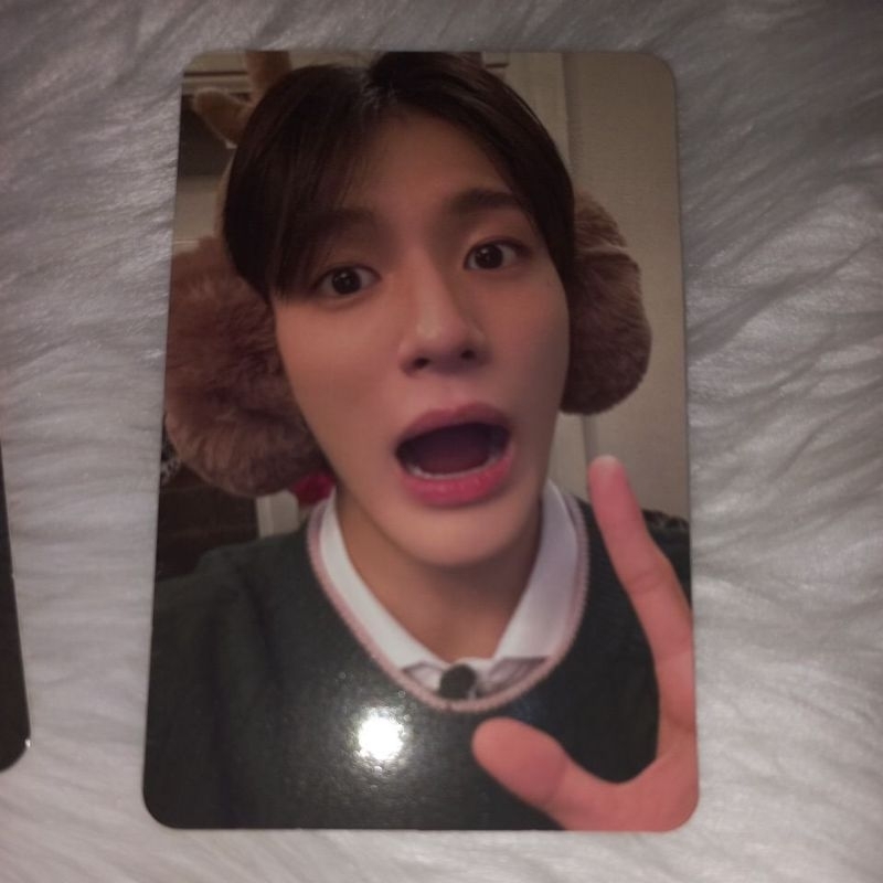 Jual PC Photocard Jeno Pink Christmas NCT Dream | Shopee Indonesia