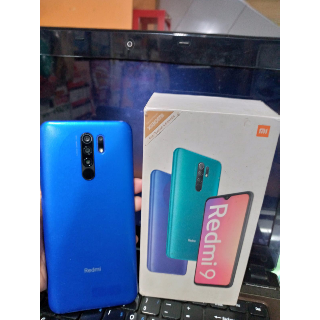 Jual Xiaomi Redmi 9 3/32GB Seken/Second Fullset Muluss | Shopee Indonesia