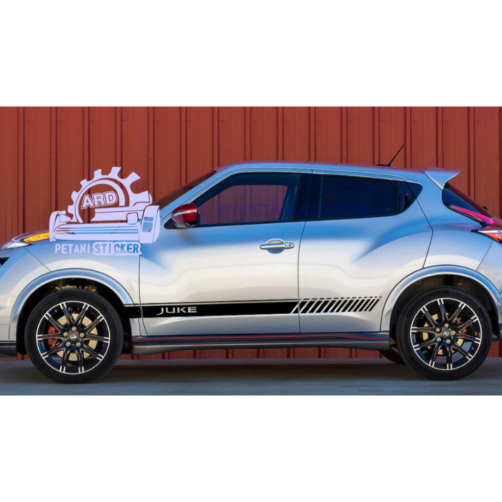 Jual stiker sticker mobil nissan stiker mobil juke list body samping ...