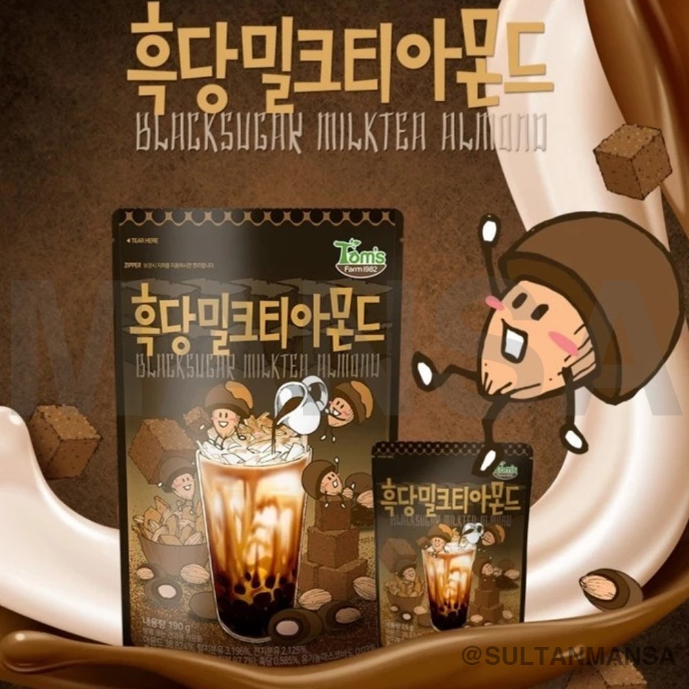 Jual HBAF Honey Butter Almond Korean 120g-210g HBAF TOM's FARM ORIGINAL asal KOREA (sultanmansa ...