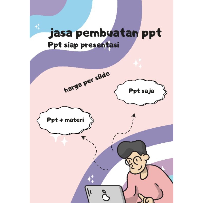 Jual siap presentasi |desain ppt |buat ppt dengan template aesthetic | Shopee Indonesia