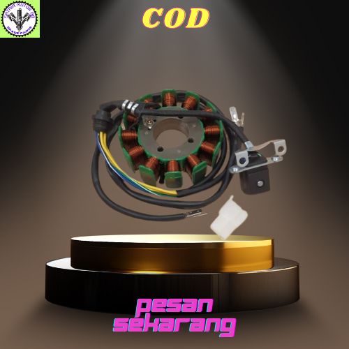 Jual Spull Viar 150cc 200cc 300cc 12 pole baut 3/Lilitan 93mm Sparepart ...
