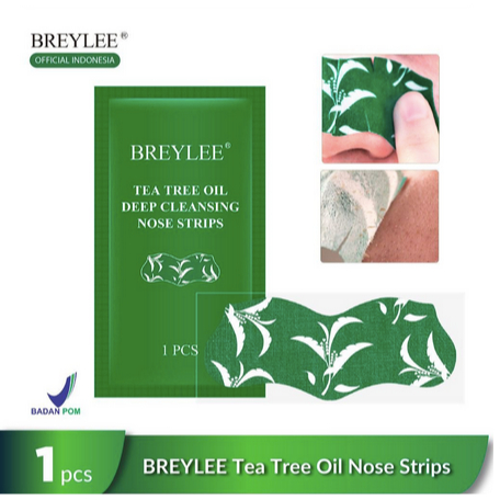 Jual BREYLEE BE-24 Tea Tree Blackhead Mask Nose Strips Masker Hidung ...