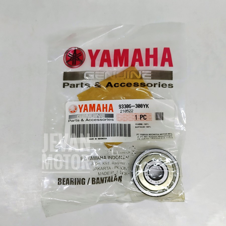 Jual Yamaha Laher 6300 Original / Bearing 6300 / 93306-300YK | Shopee ...