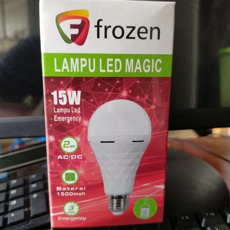 Jual Lampu Emergency Lampu Led Magic Frozen 15 w | Shopee Indonesia