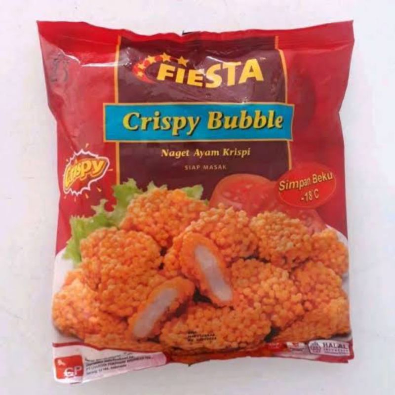 Jual FIESTA Nugget Crispy Bubble 400gr | Shopee Indonesia
